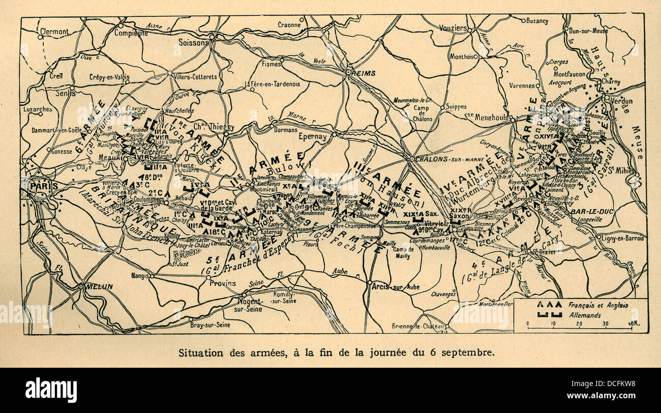 Battle of the marne hi-res stock photography and images - Alamy