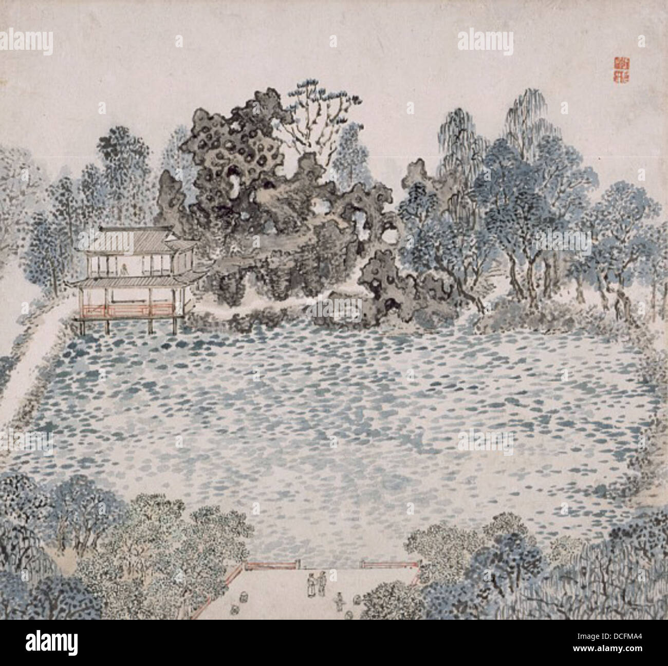 'Paintings of Zhi Garden' (Zhi Yuan Tu) is part of a series of artworks ...