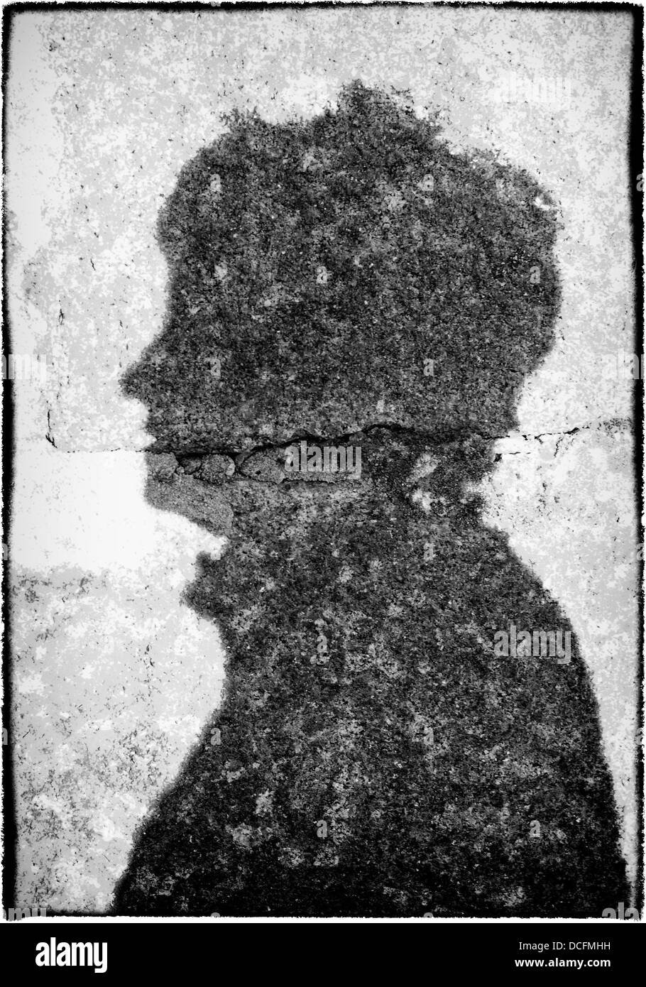 Shadow profile art hi-res stock photography and images - Alamy