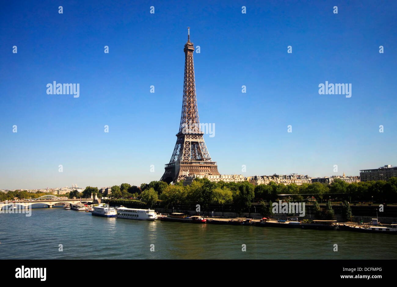 Eiffel tower paris angled hi-res stock photography and images - Alamy