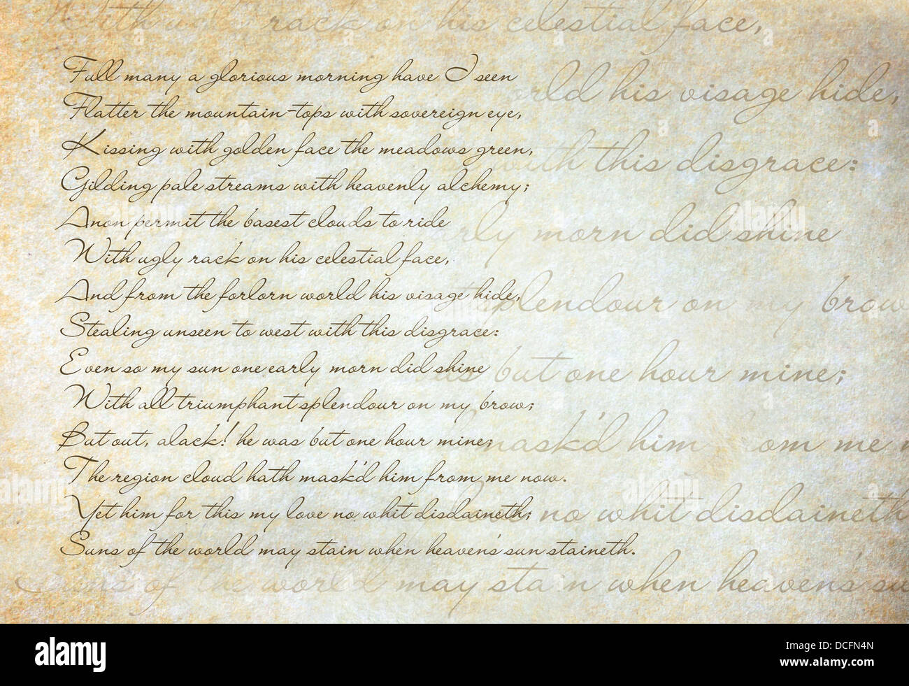 William Shakespeare Sonnets About Love