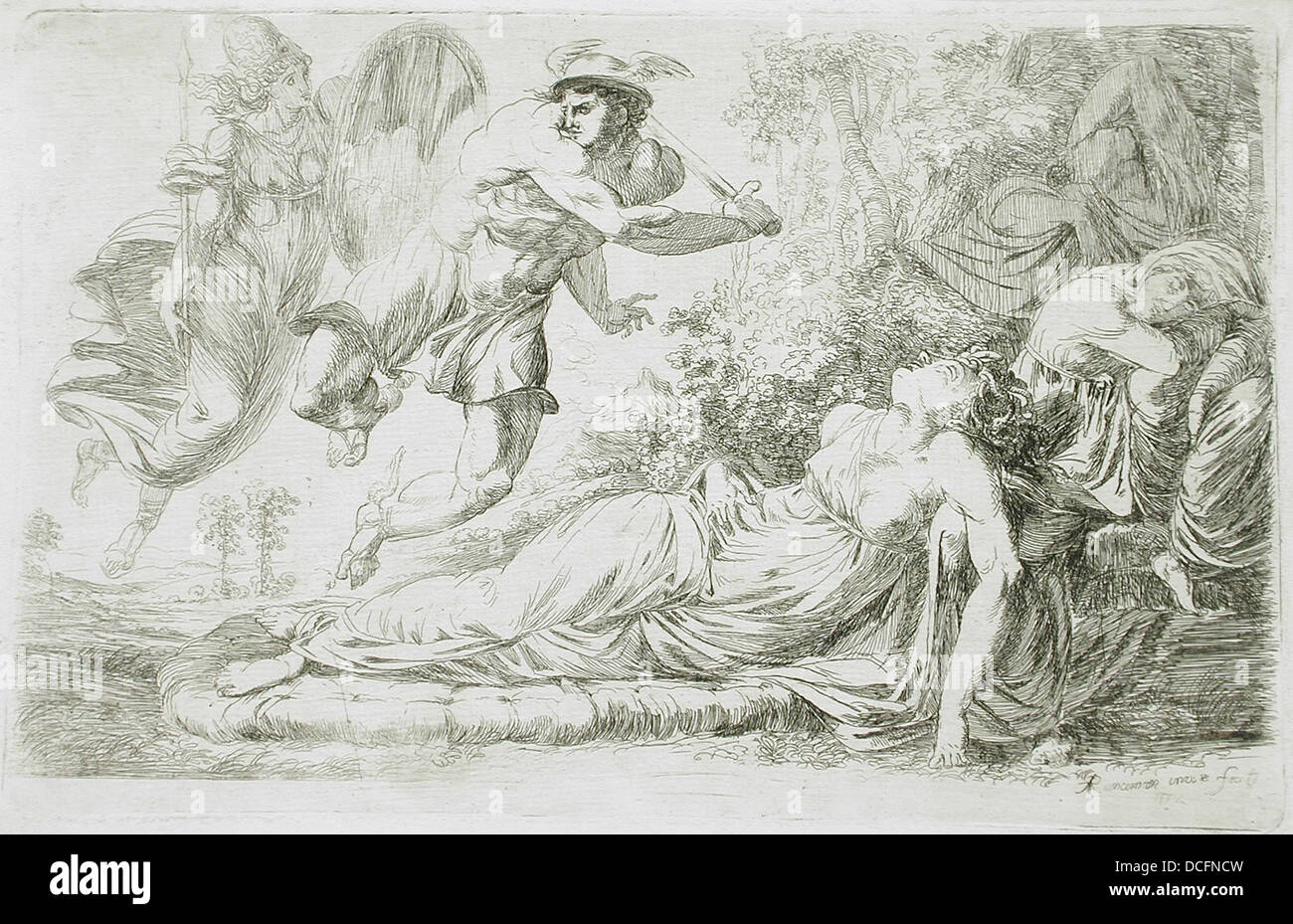 This sculpture, part of the LACMA collection, depicts the mythological ...