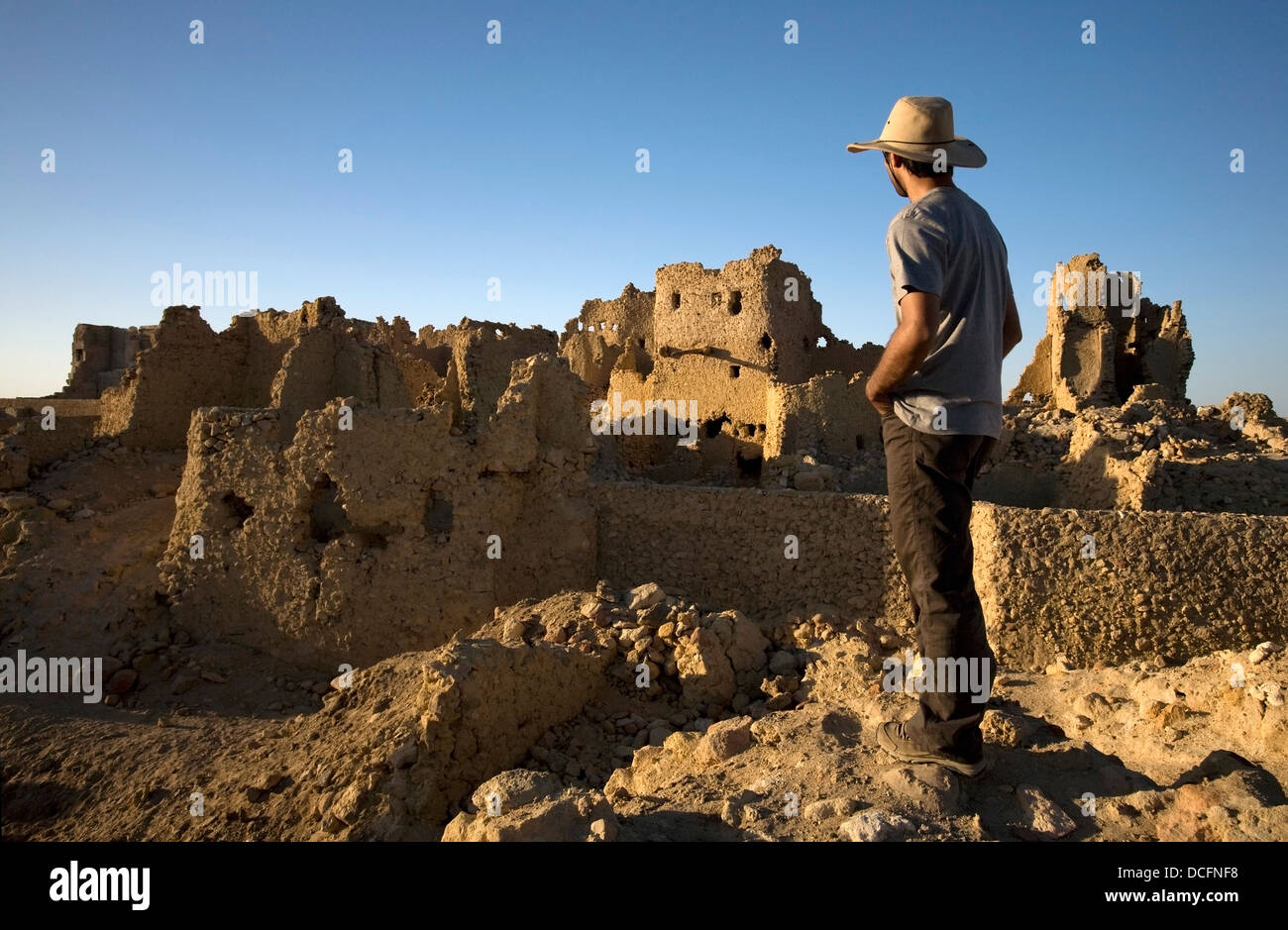 The Temple Of The Oracle; Egypt,Africa Stock Photo - Alamy