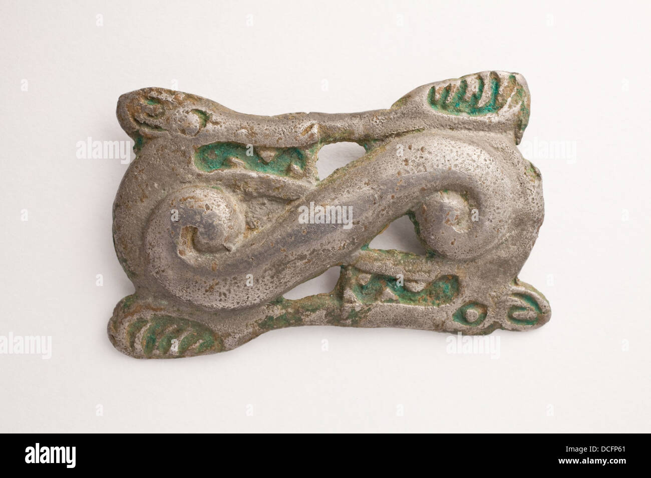 This plaque from the LACMA collection represents a detailed artifact ...