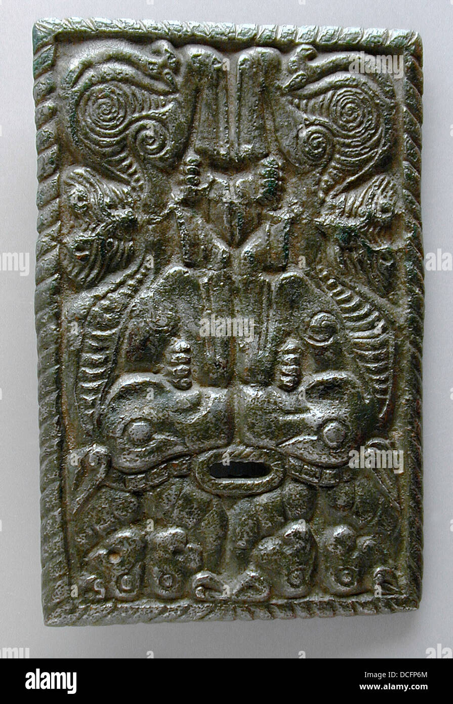 This ancient plaque, housed at LACMA, is an example of early sculpture ...