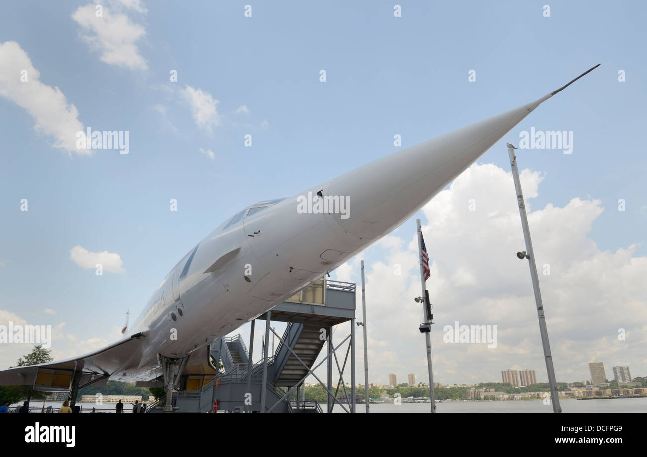 British Airways Concorde, Intrepid Sea, Air and Space Museum Stock ...
