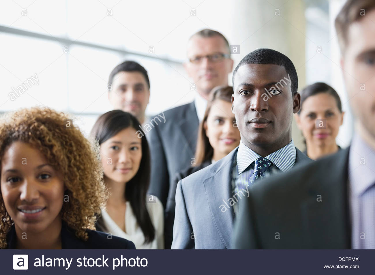Business people standing in office hi-res stock photography and images ...