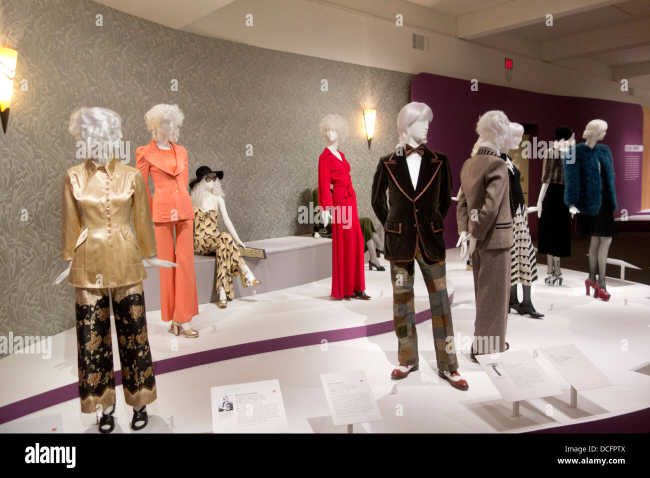 Hippie Chic show at the Museum of Fine Arts in Boston Stock Photo - Alamy