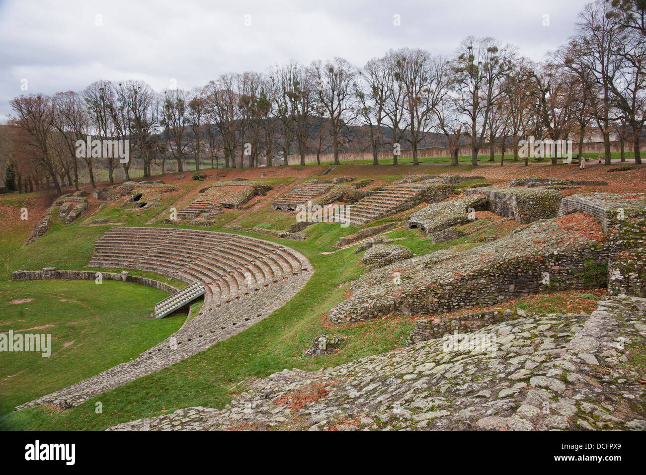 Theatre Of Autun, Largest Known In The Roman World; Autun, Burgundy ...