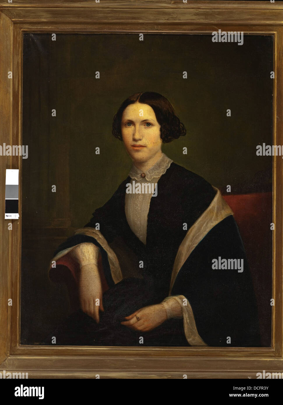 This portrait of Harriet Clark Ferrell, a prominent individual ...