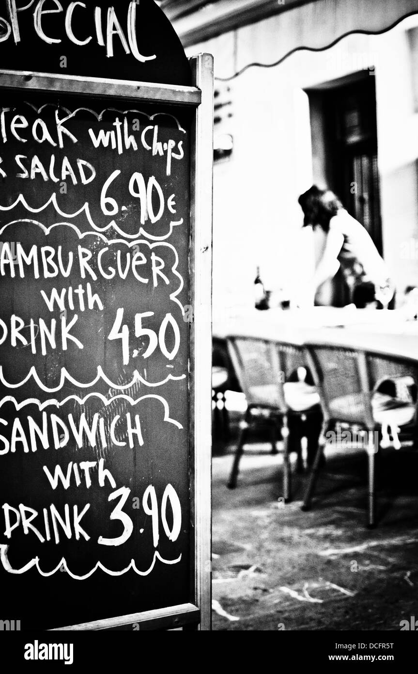 Spanish menu hi-res stock photography and images - Alamy