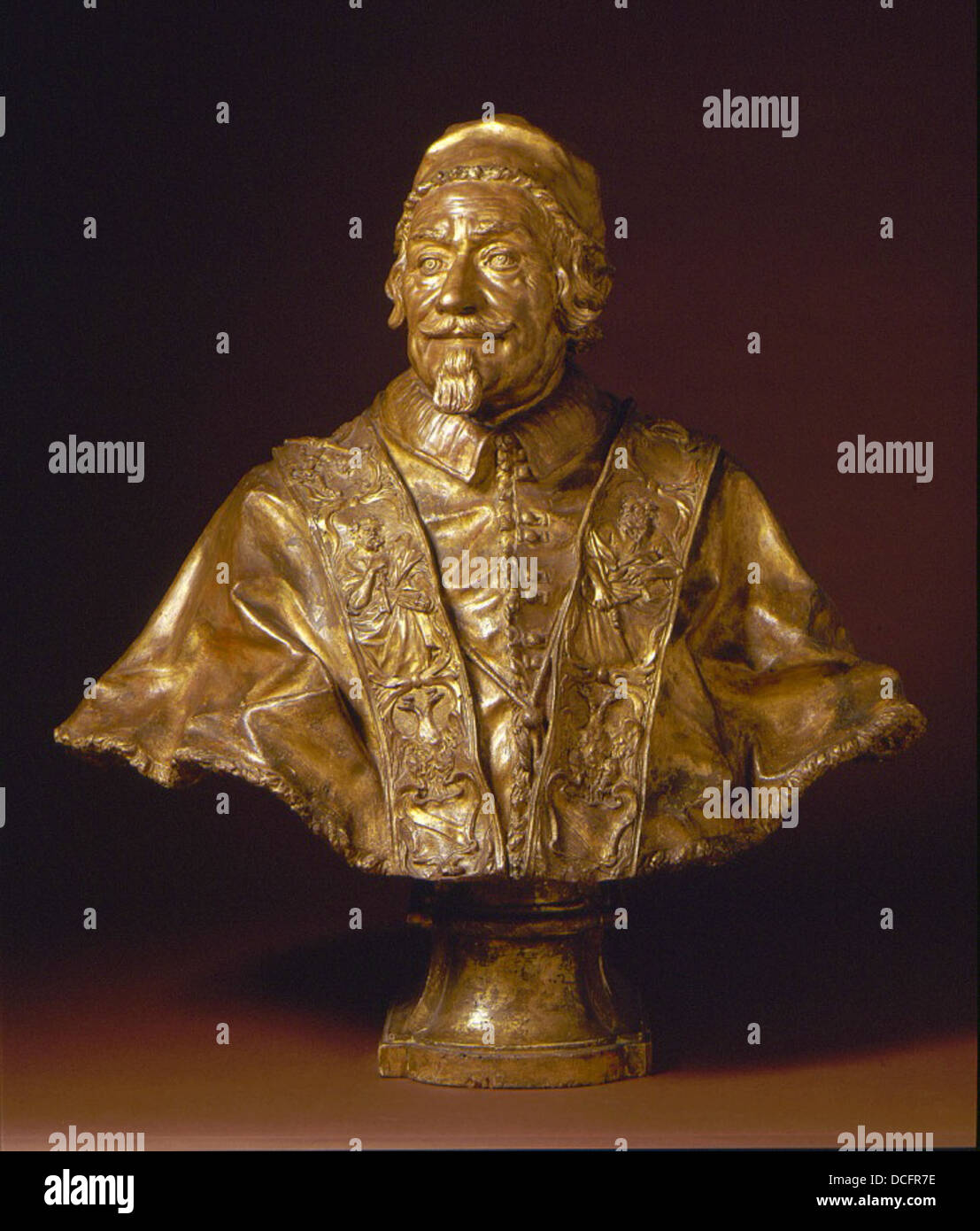 This portrait of Pope Alexander VIII, housed in LACMA, captures a ...