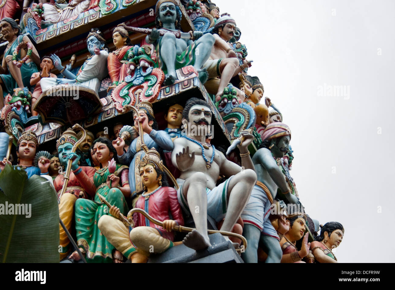 Hindu Temple sri mariamman Stock Photo - Alamy