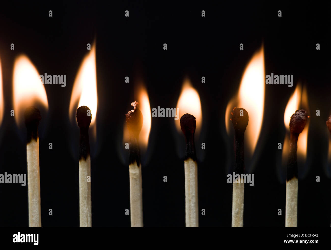 Group of Matches Stock Photo - Alamy