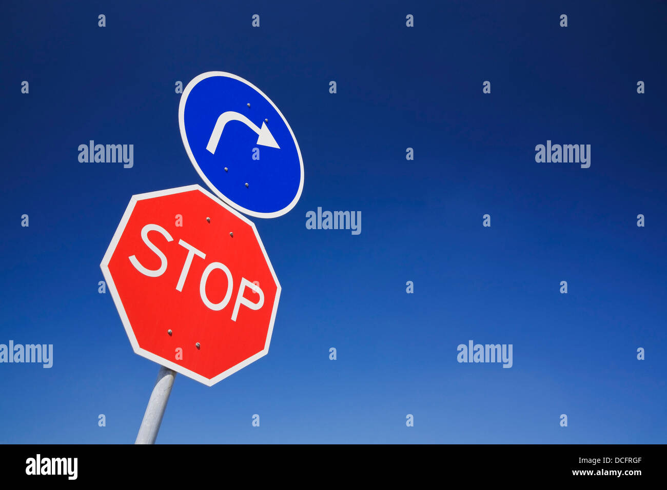 Tilted Stop Sign High Resolution Stock Photography and Images - Alamy