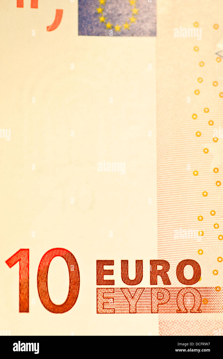 Ten Euro note Stock Photo - Alamy