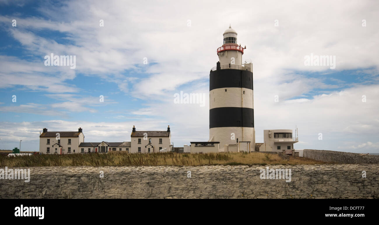 Hook Head Lighthouse; Hook Peninsula, County Wexford, Ireland Stock ...