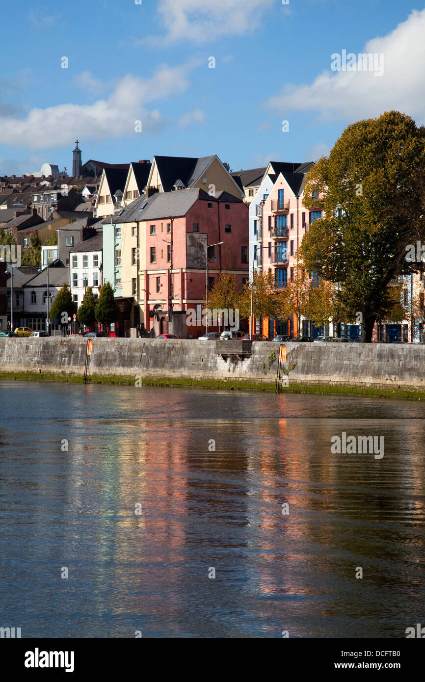 River Lee Waterfront; Cork City, County Cork, Ireland Stock Photo - Alamy