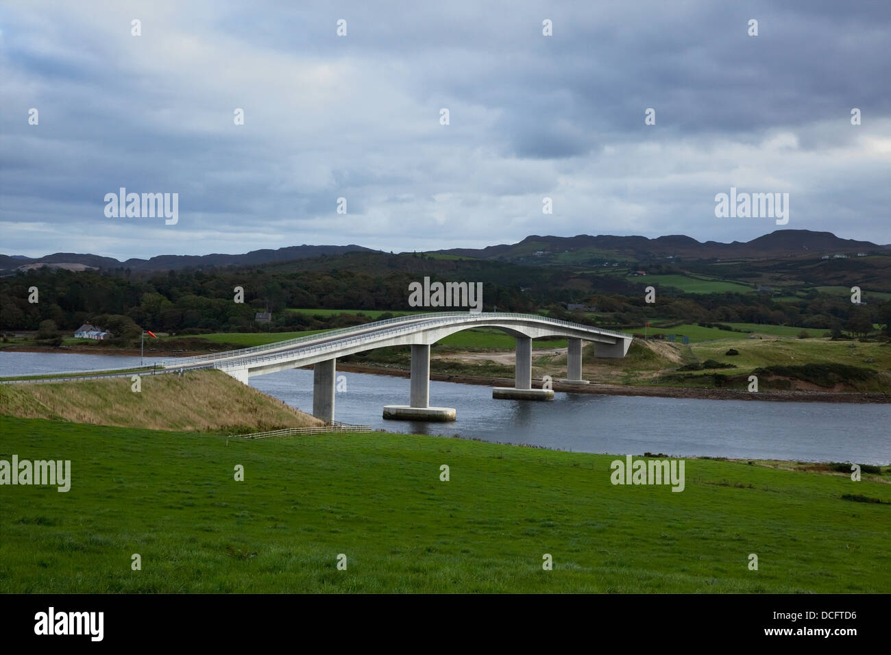 New Modern Bridge; Carrigart, County Donegal, Ireland Stock Photo - Alamy