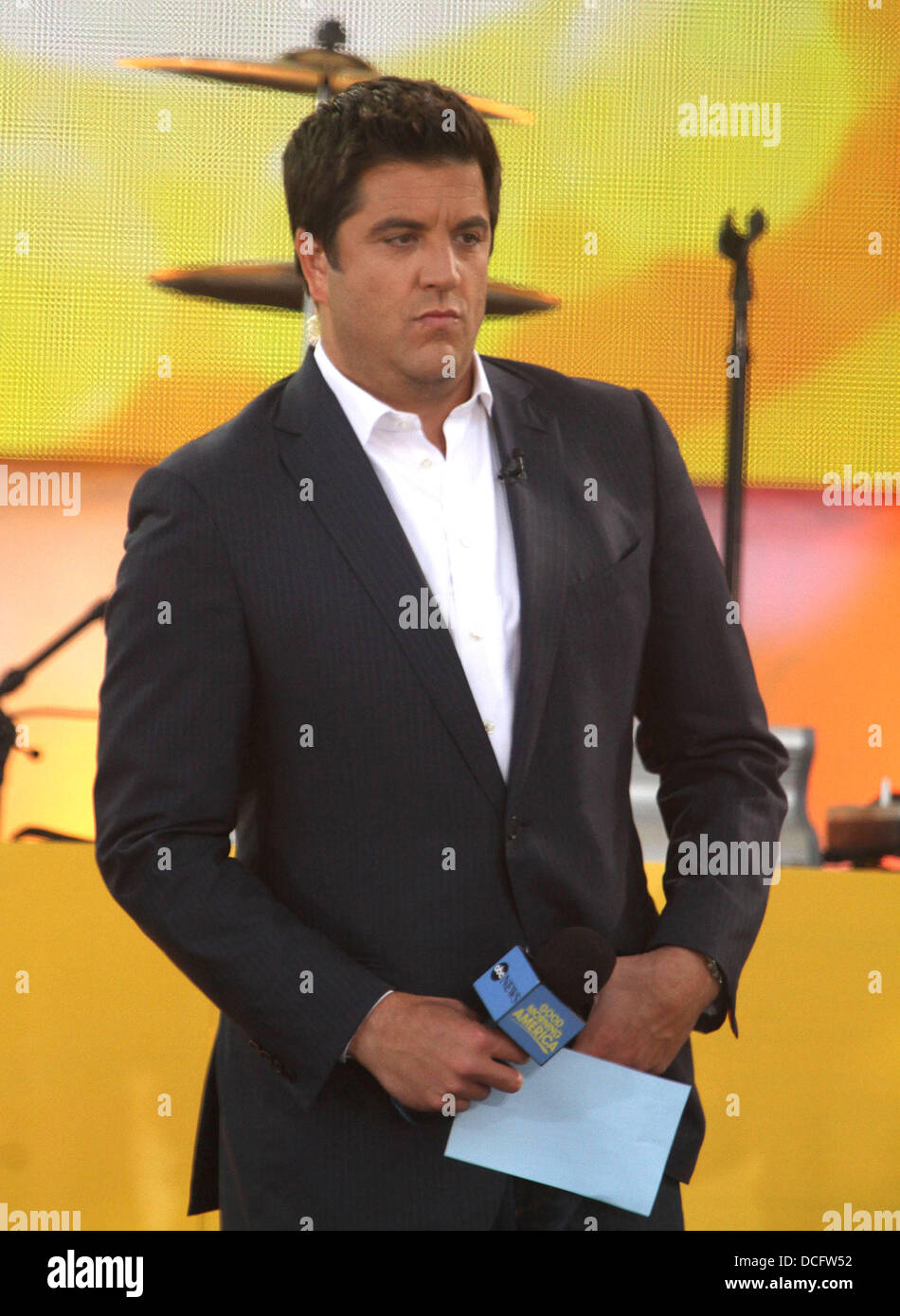 NY, NY, USA. 16th Aug, 2013. GMA co-host JOSH ELLIOT attends rapper ...