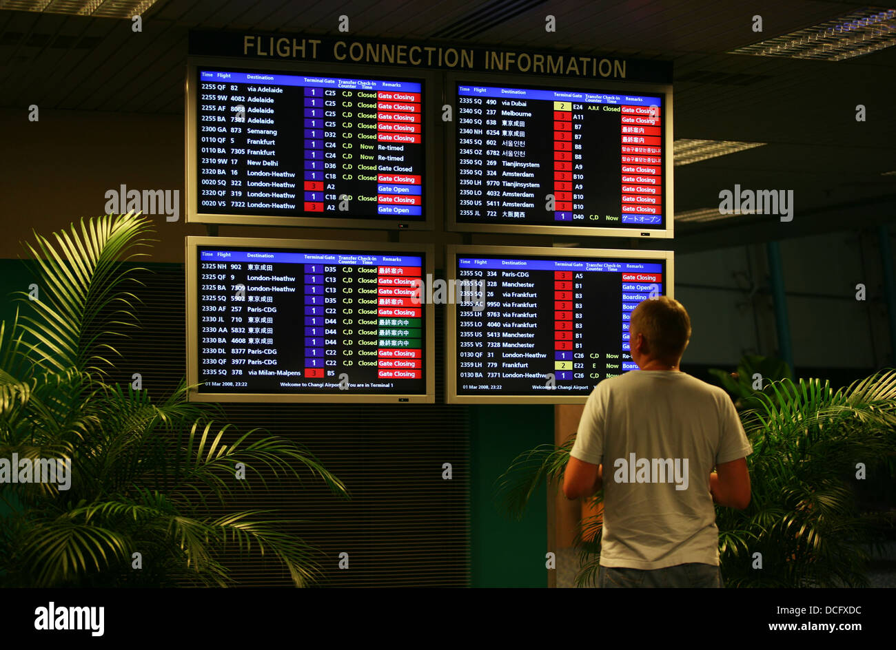 Flight plan airplane screen hi-res stock photography and images - Alamy