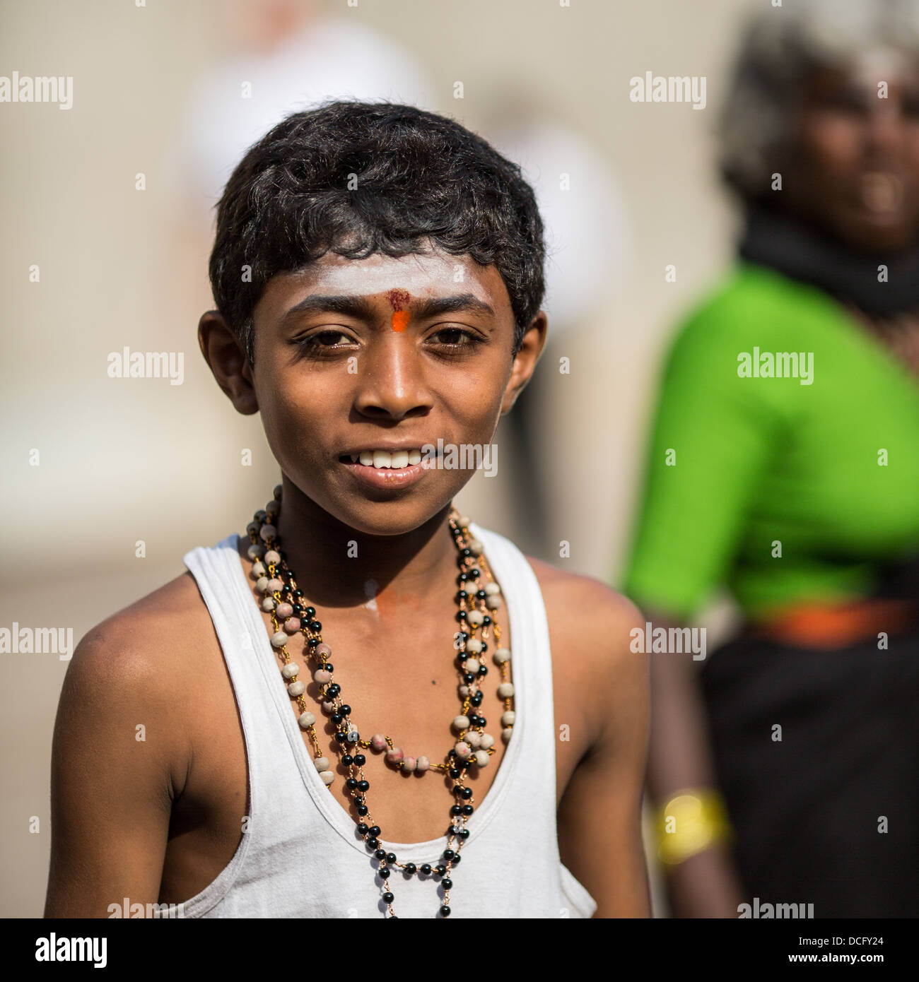 Cheerful hindu boy hi-res stock photography and images - Alamy
