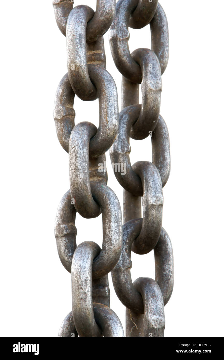 Double link chain hi res stock photography and images Alamy