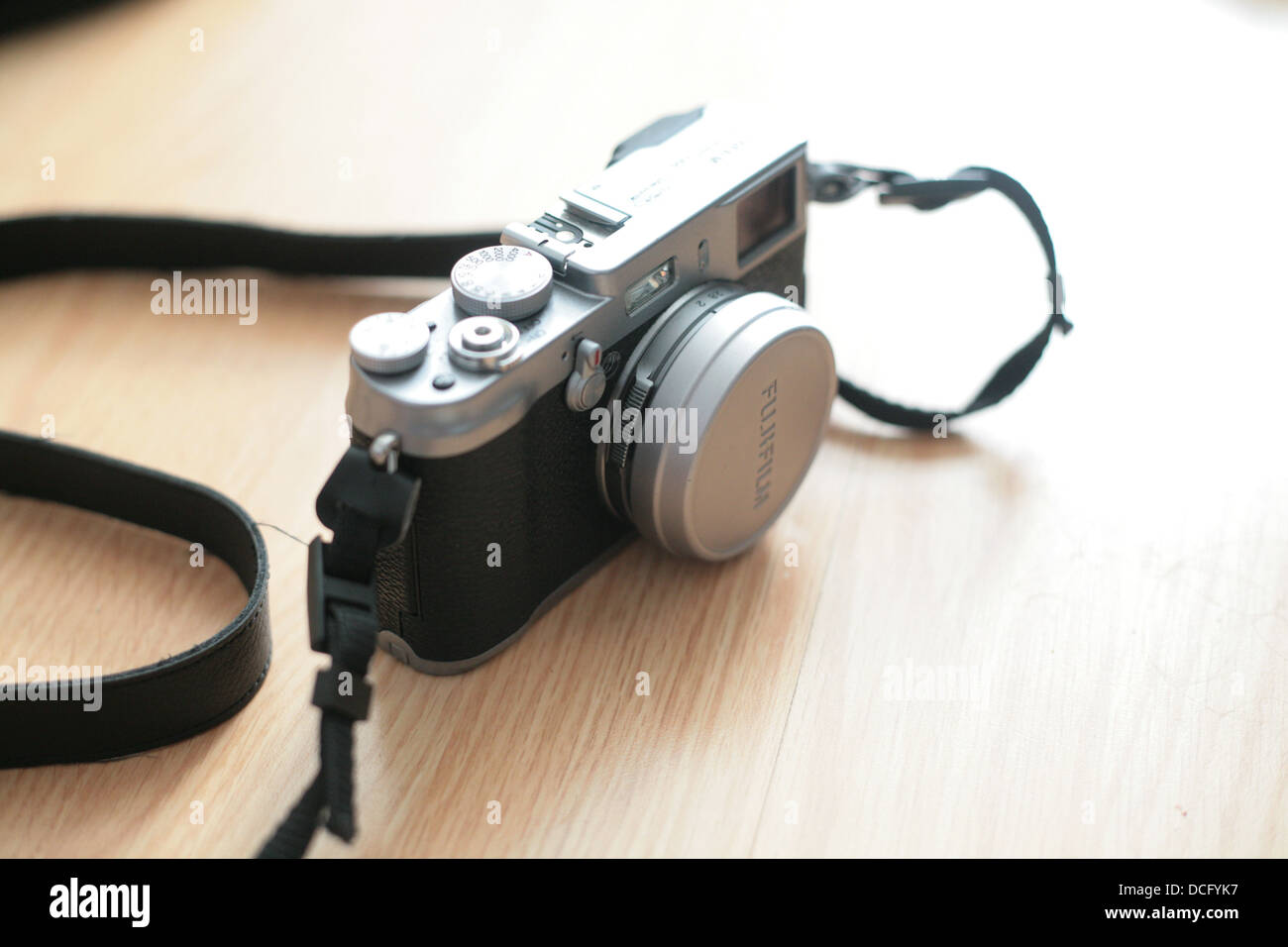 A Fuji x100 camera on display Stock Photo - Alamy