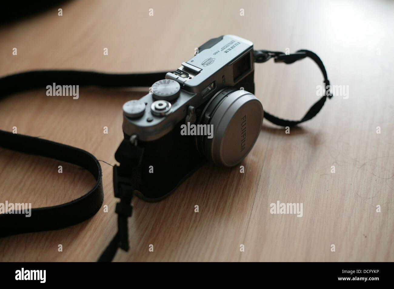 A Fuji x100 camera on display Stock Photo - Alamy