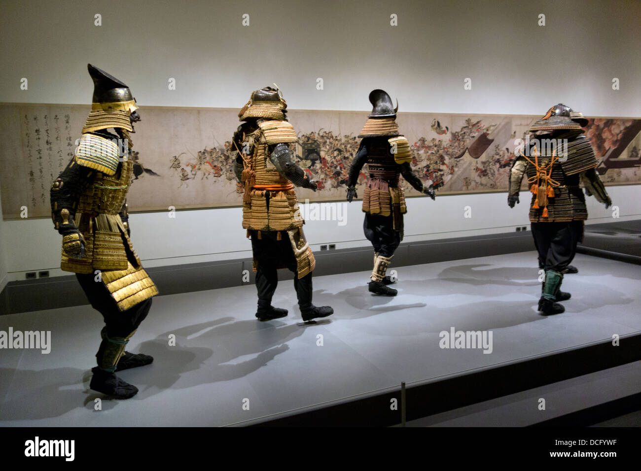 Samurai exhibit at the Museum of Fine Arts Boston MA Stock Photo - Alamy