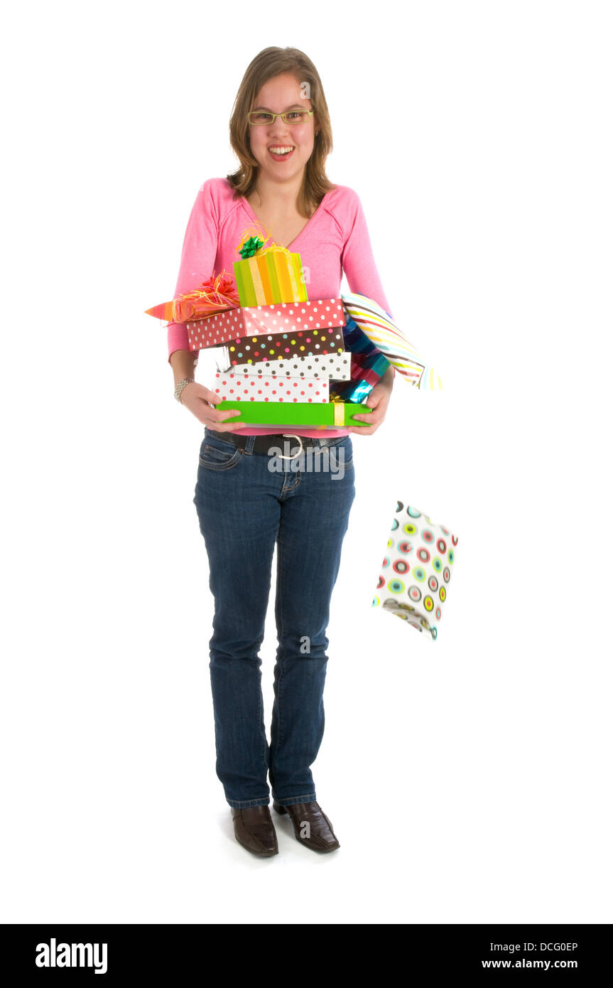 Too many present Stock Photo - Alamy