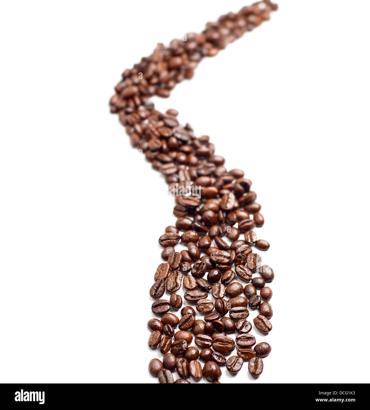 cofee beans road Stock Photo - Alamy