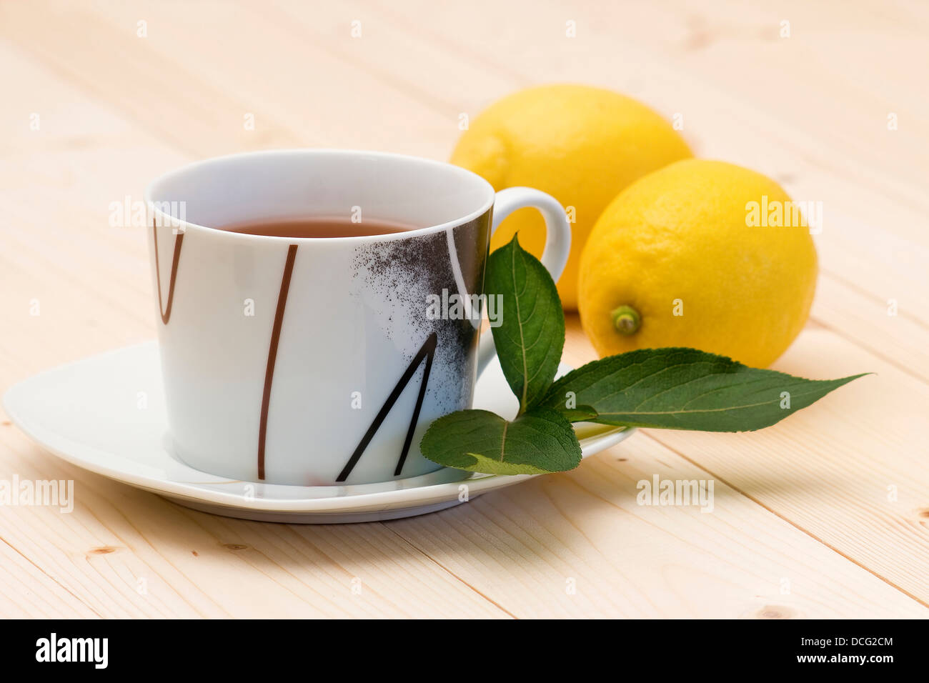 cup of lemon tea Stock Photo - Alamy