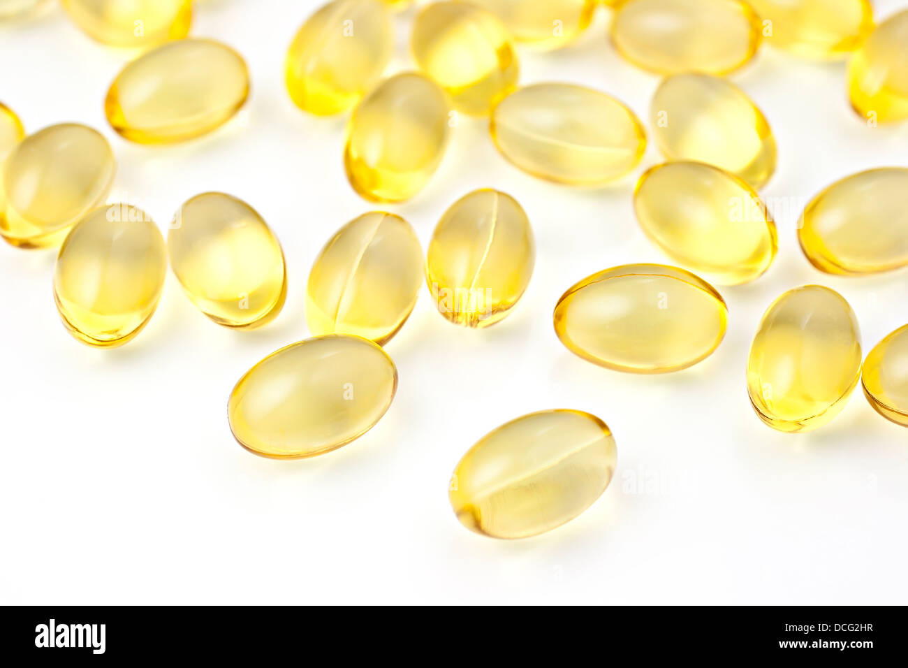 Gel vitamin supplement capsules Stock Photo - Alamy