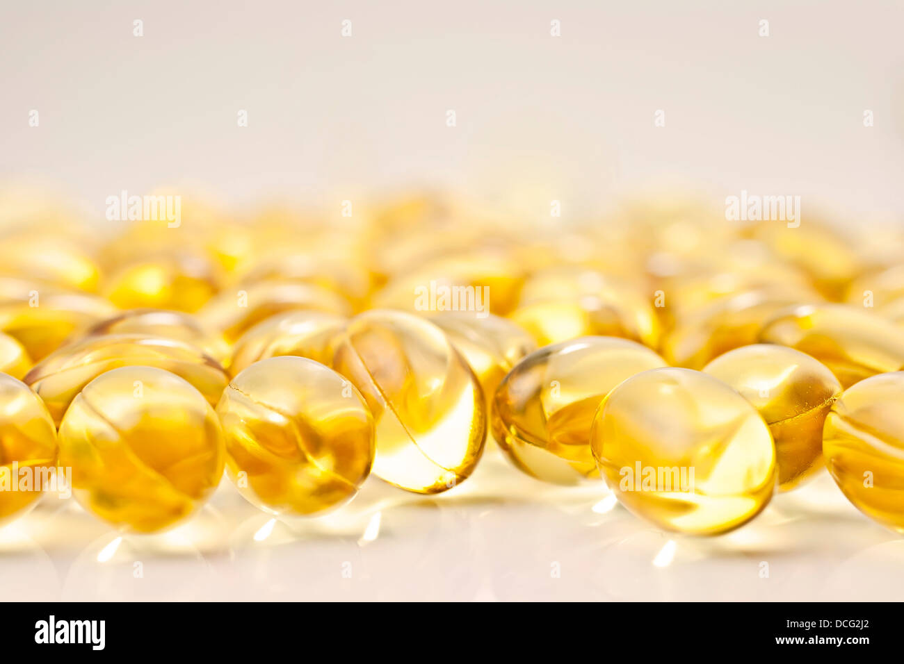 Gel vitamin supplement capsules Stock Photo - Alamy