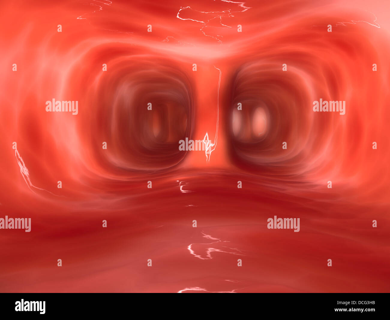 Microscopic view inside the human lungs Stock Photo - Alamy