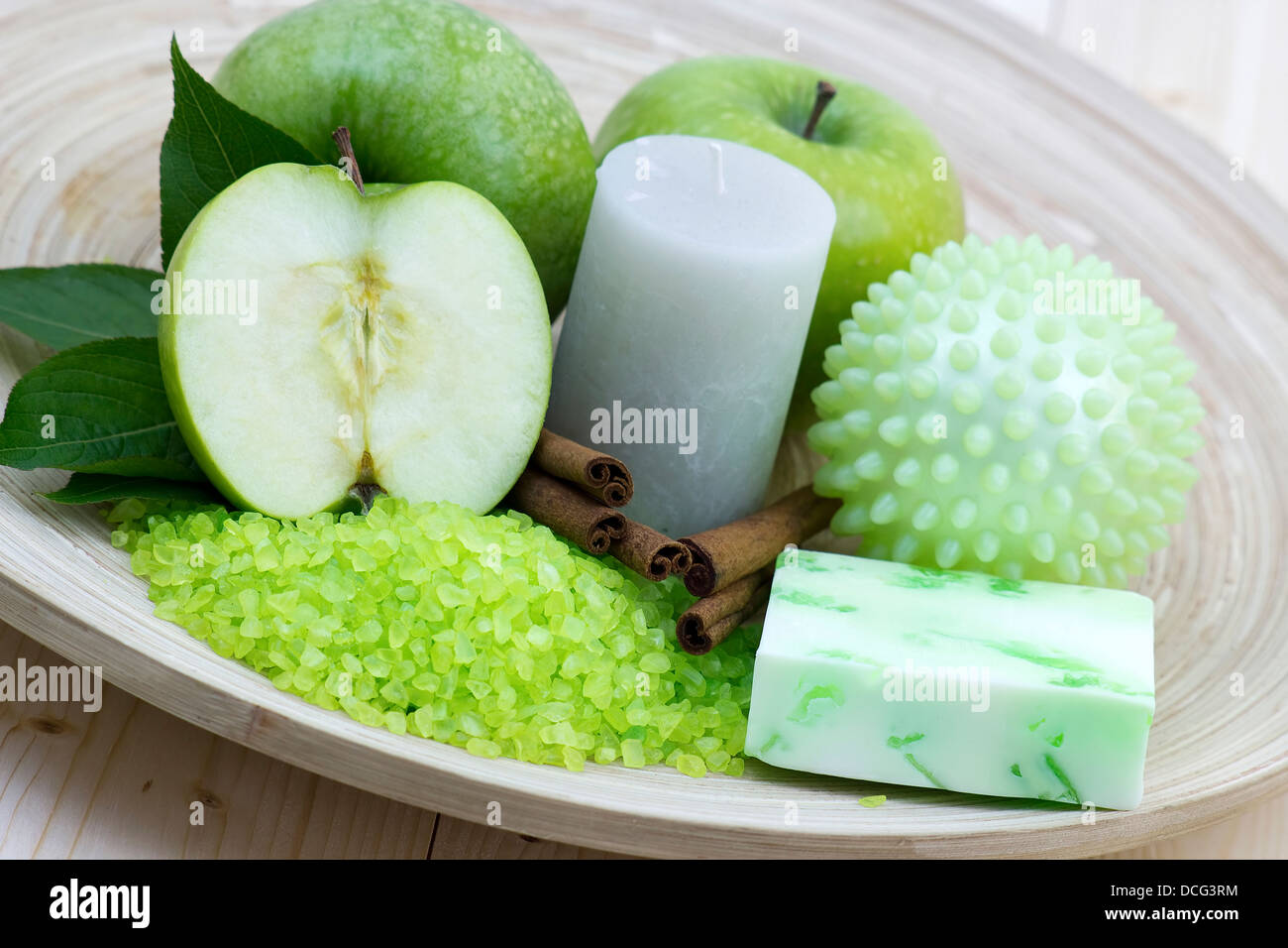 aromatic apple bath Stock Photo - Alamy