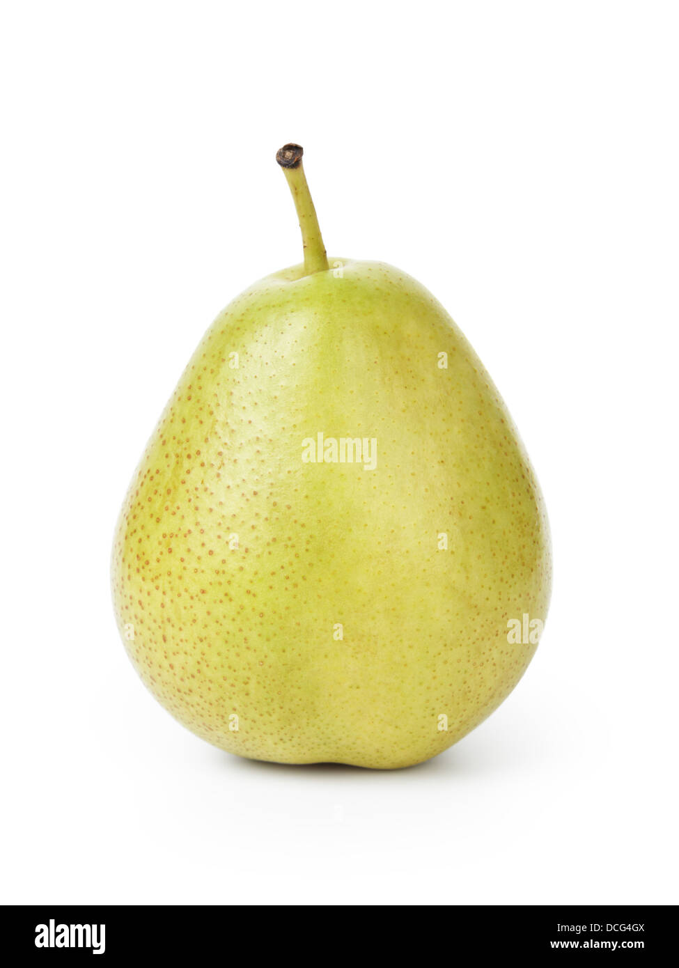 single williams pear, isolated on white background Stock Photo - Alamy