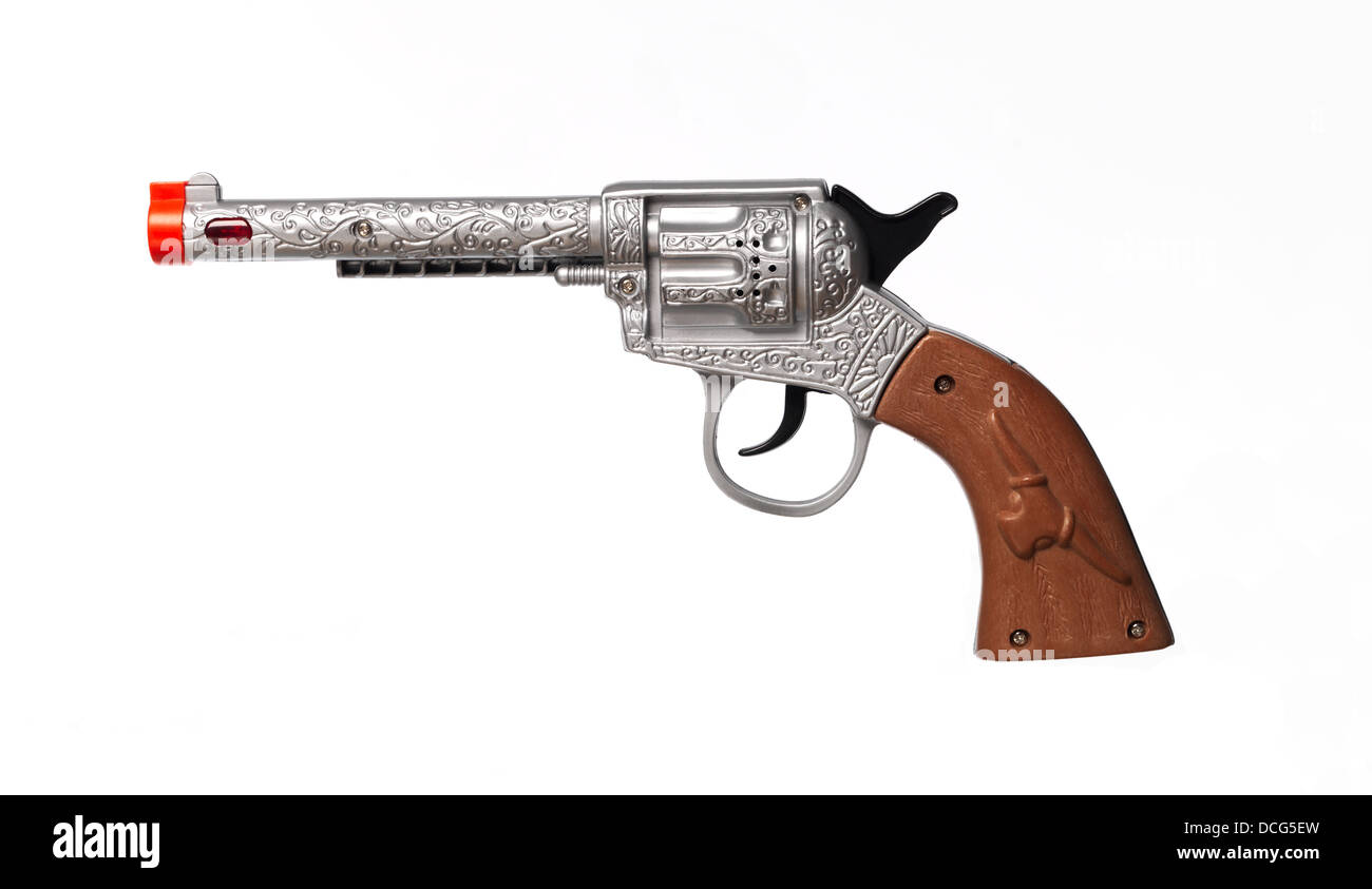 Toy gun cowboy Cut Out Stock Images & Pictures - Alamy