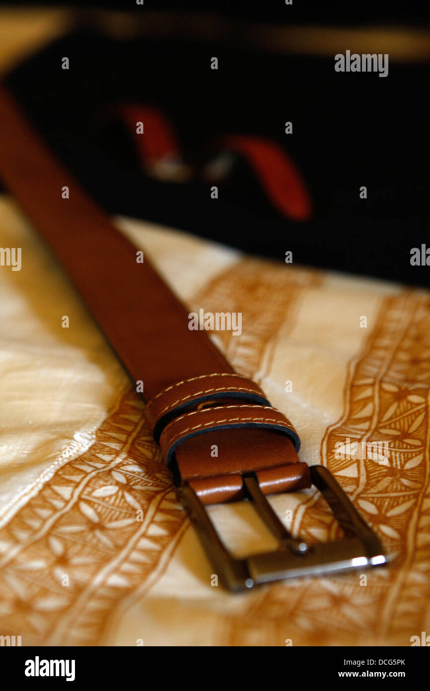 belt at the preparation of a wedding Stock Photo - Alamy
