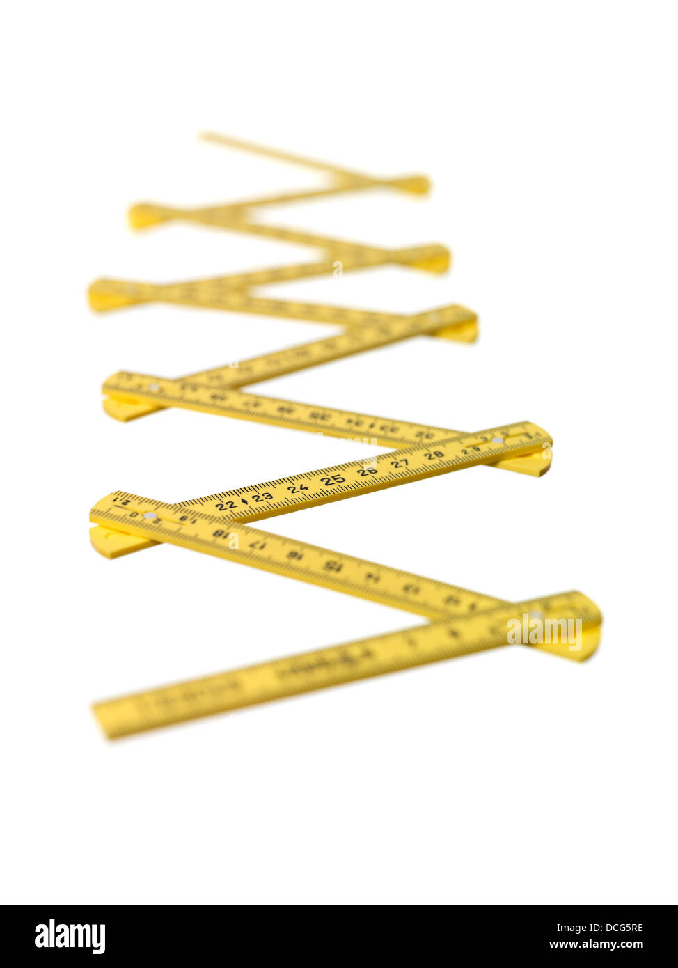 Carpenters rule Cut Out Stock Images & Pictures - Alamy