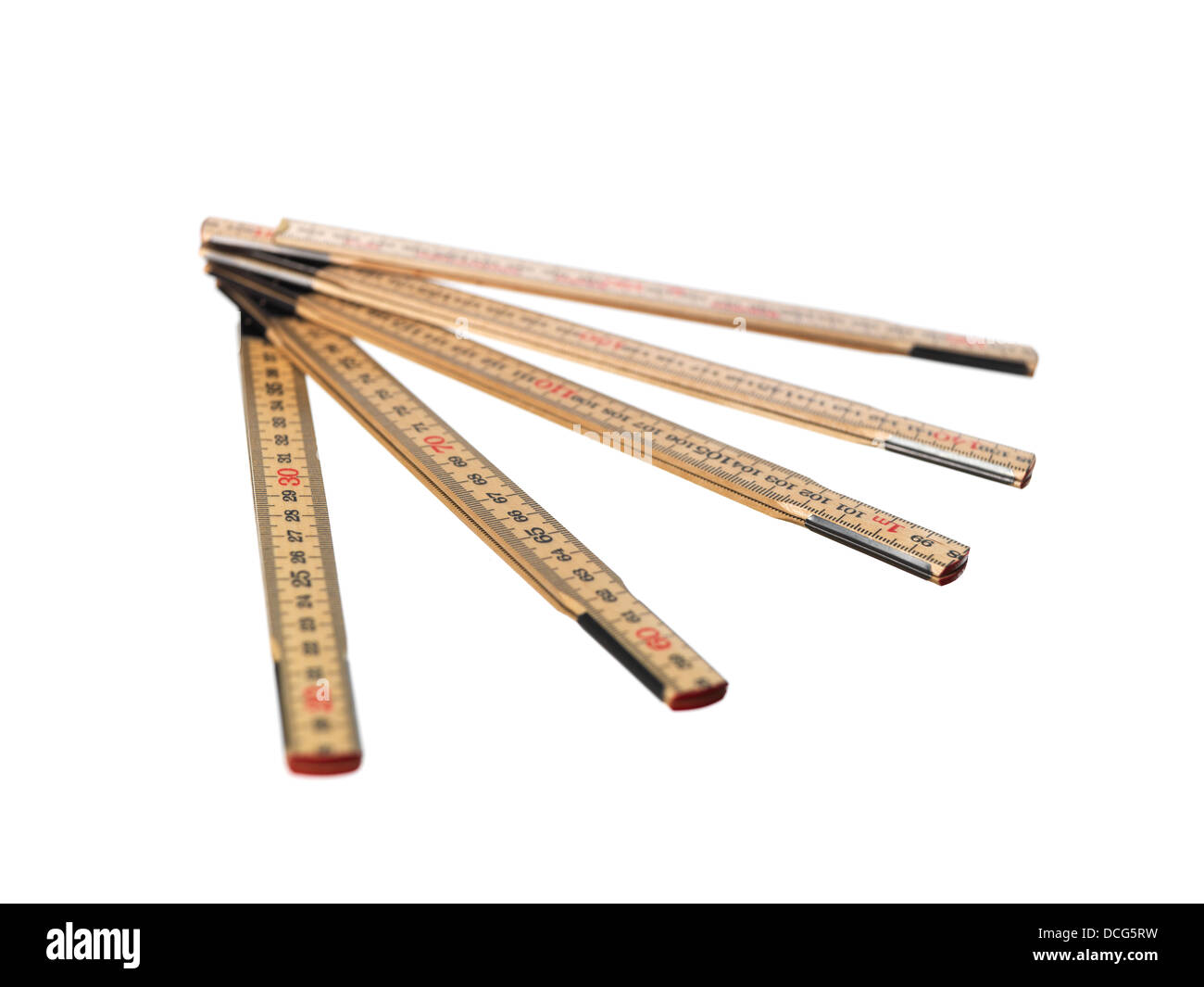 Carpenters rule Cut Out Stock Images & Pictures - Alamy