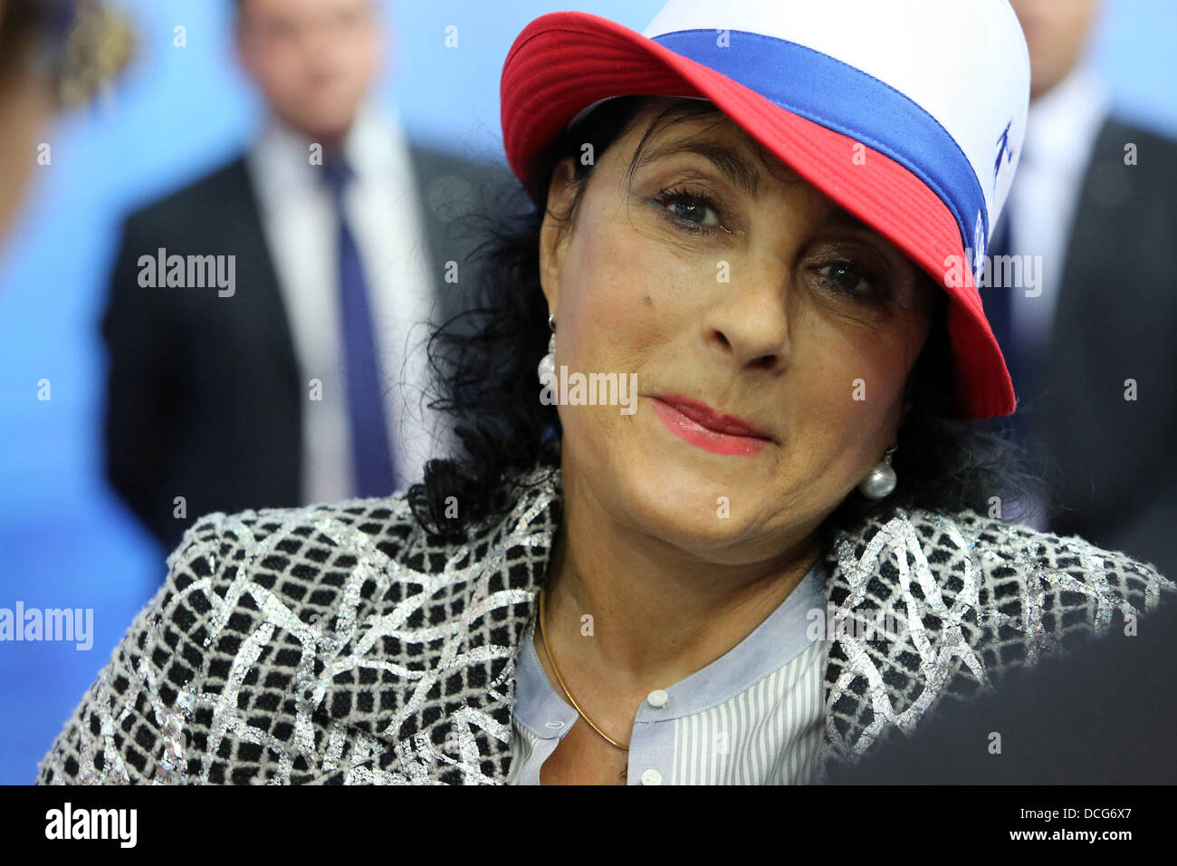 St. Petersburg, Russia. 16th Aug, 2013. IRINA VINER, head coach of the ...