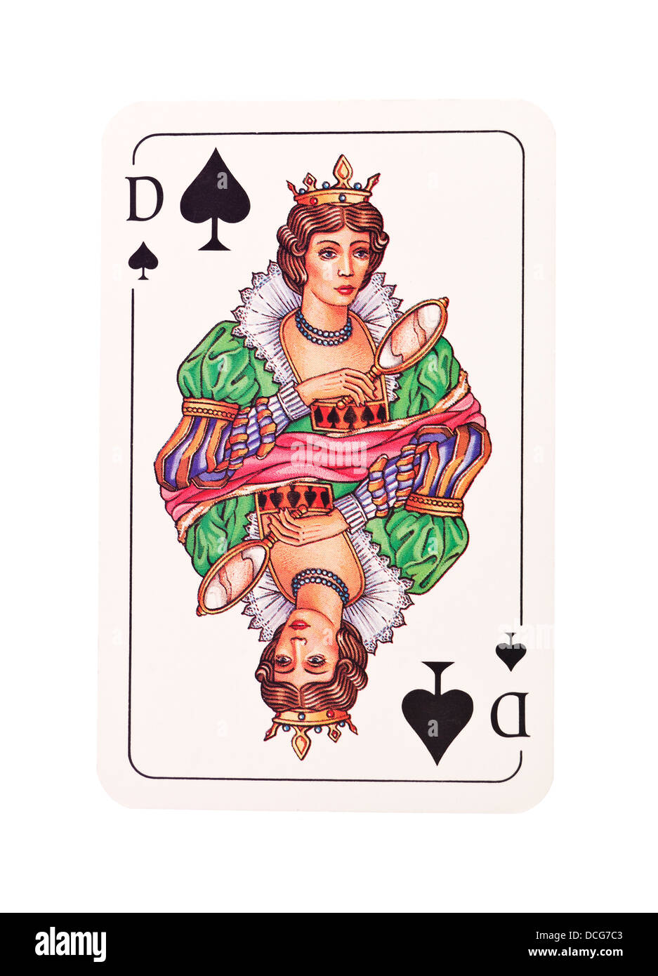 Queen of Spades Stock Photo - Alamy