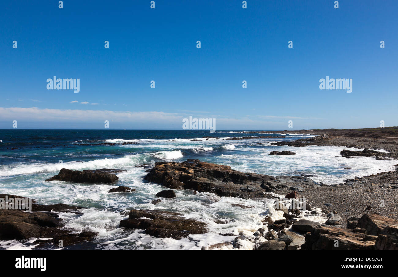 Atlantic Ocean from Robben Island South Africa Stock Photo - Alamy