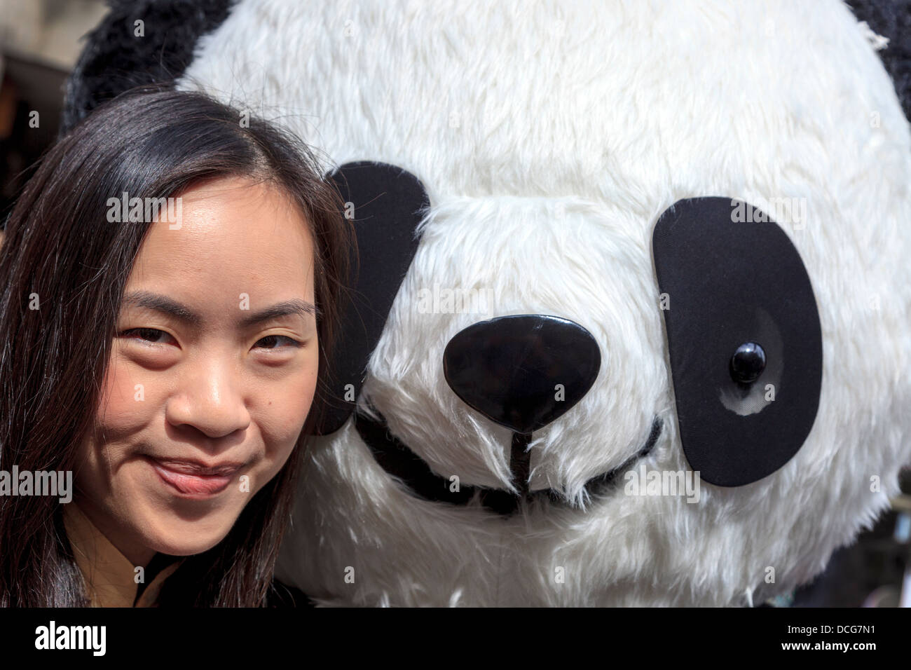 Julie Chewng-Inhin, performing at the Edinburgh Fringe Festival with a ...