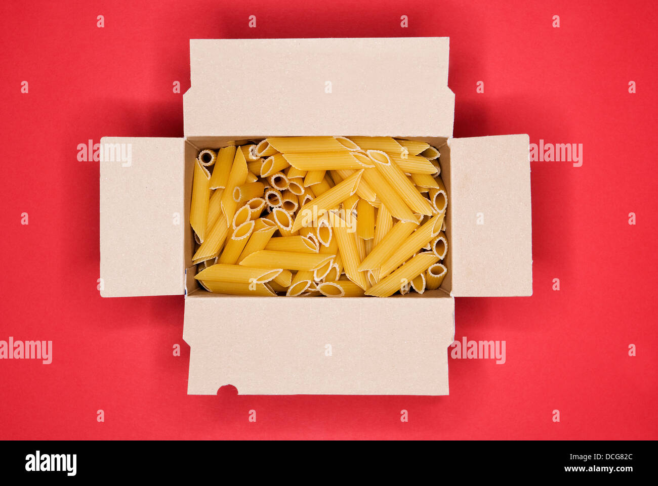 Packet of pasta Stock Photo - Alamy
