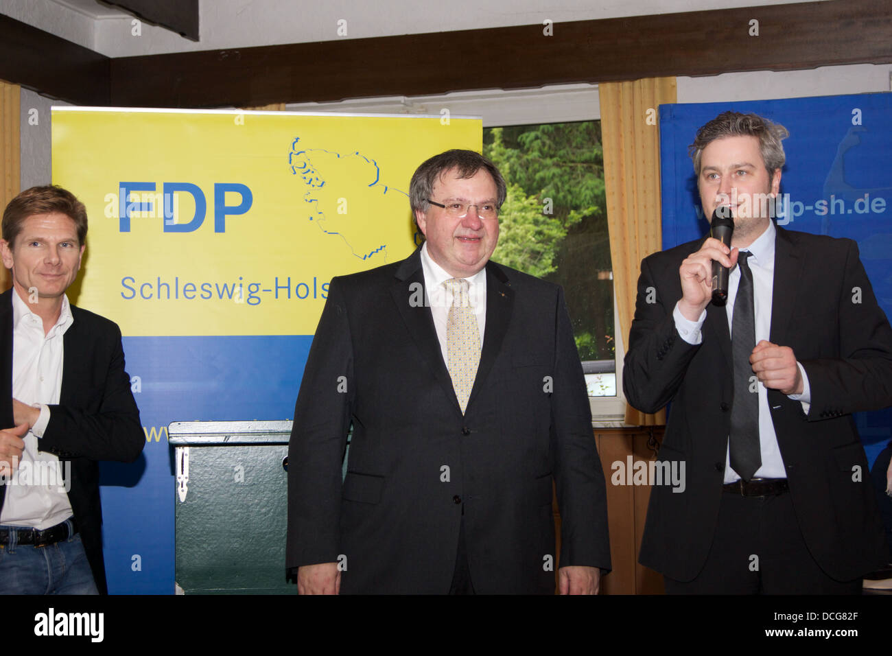 Dr. Heiner Garg, Ekkehard Klug, Sebastian Blumenthal, Member of the ...