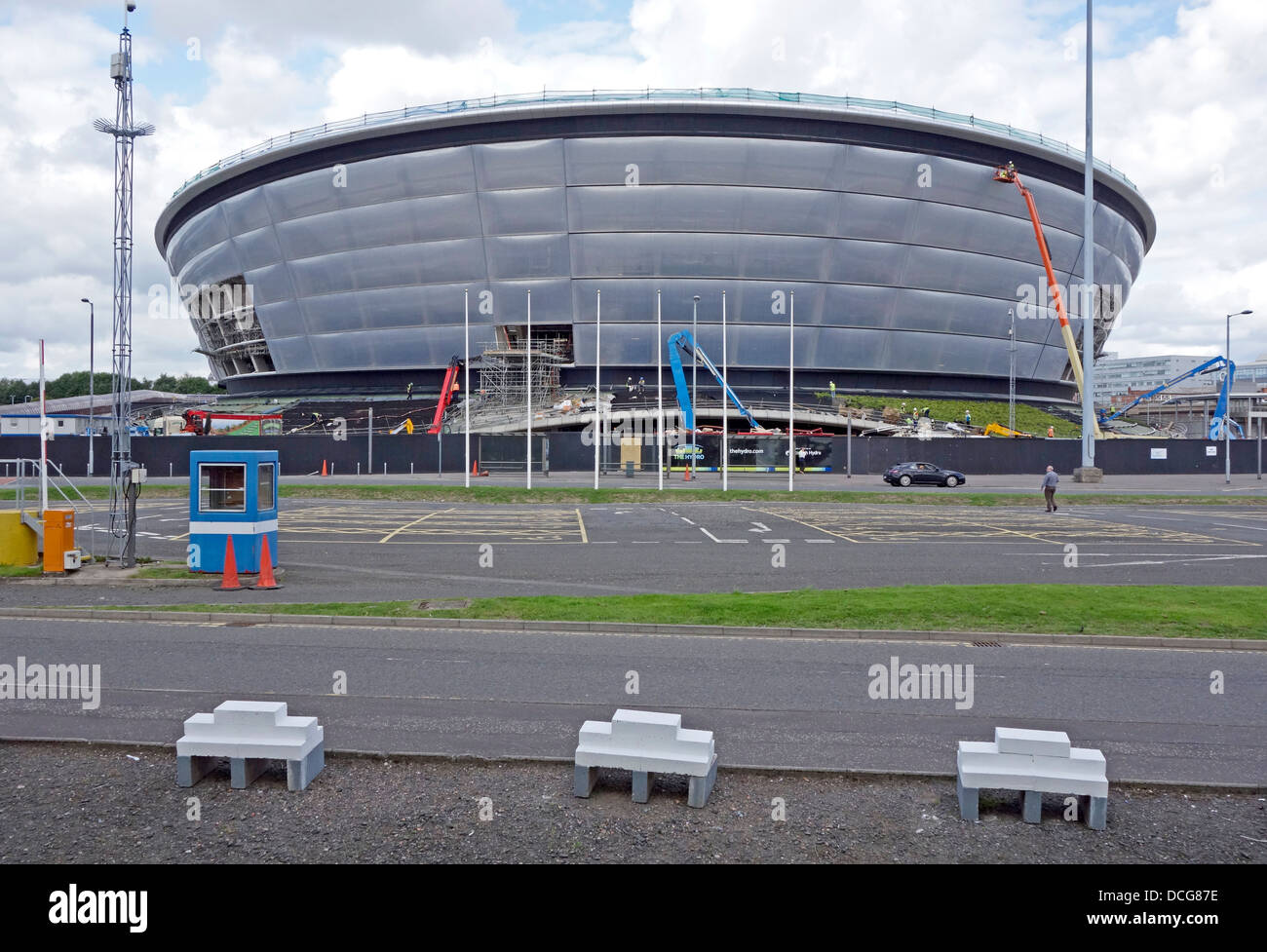 Construction & cladding is progressing on the new Scottish National ...