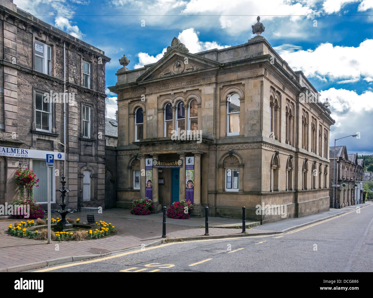 The Falkoner Museum Forres Moray Scotland Stock Photo - Alamy